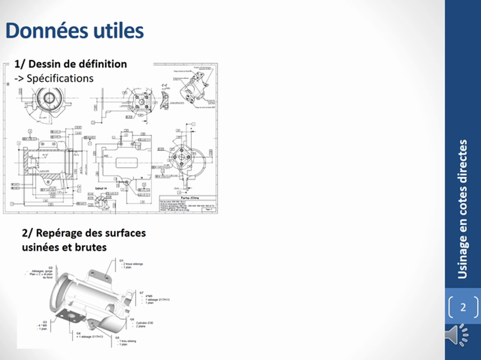 UHA.Pod - Exemples D'Usinage En Cotes Directes