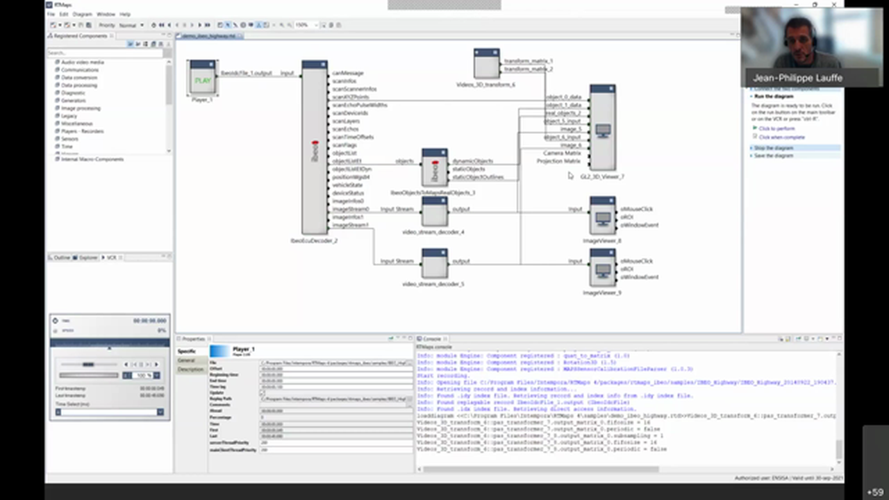 UHA.Pod - Présentation Du Logiciel Rtmaps